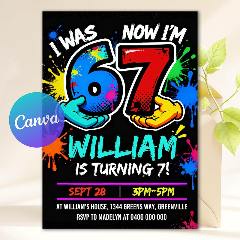 6 7 Meme Birthday Shirt - Etsy