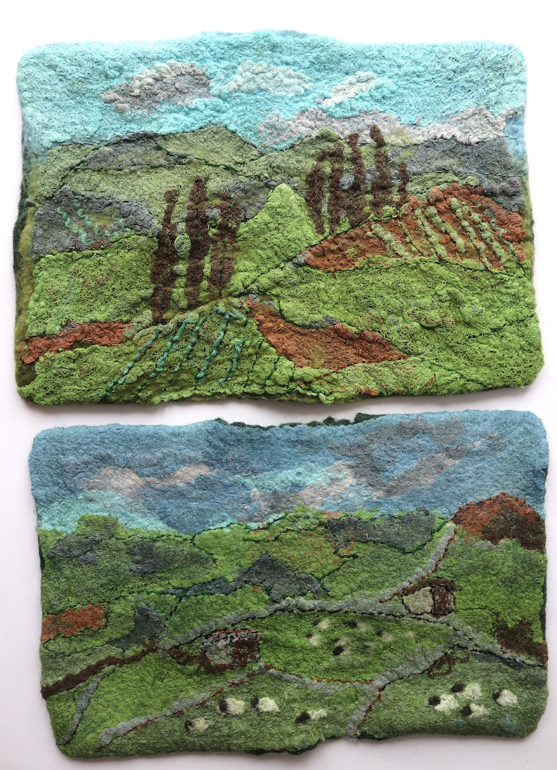 Wet Felting Tutorial: Felted Notebook Cover (PDF E-book) - Etsy Canada
