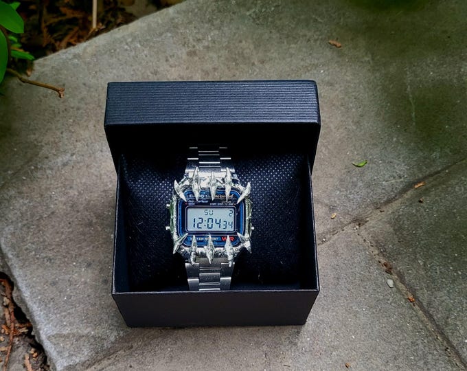 Custom Opium Alabaster CASIO Watch - Etsy