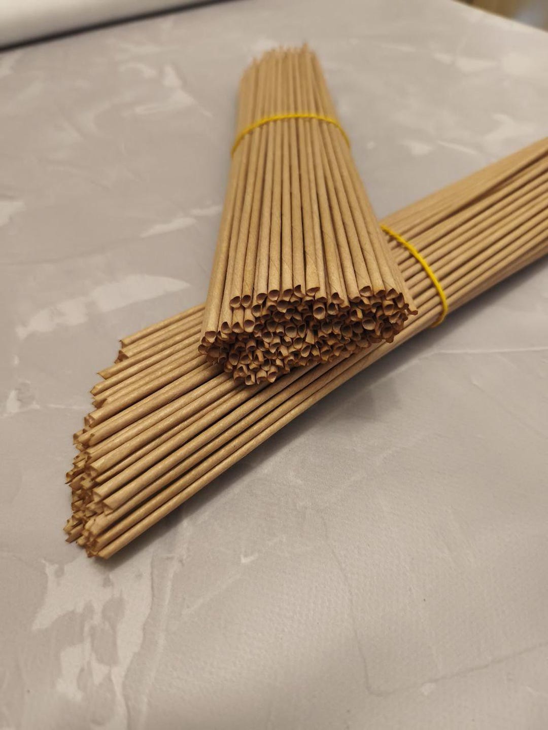 Paper Tubes for Weaving. Natural Colored Paper Vine - Ready Material ...