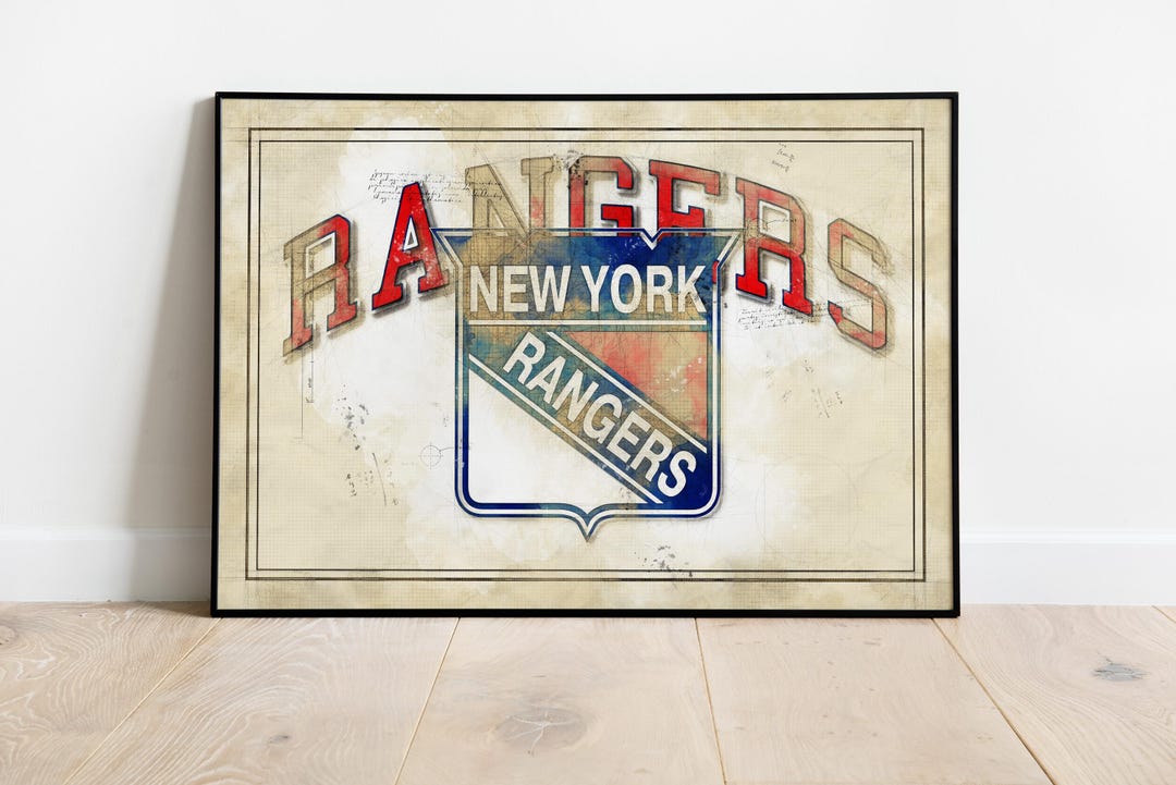 New York Rangers Poster, Hockey Poster, Rangers Picture, Rangers Poster ...