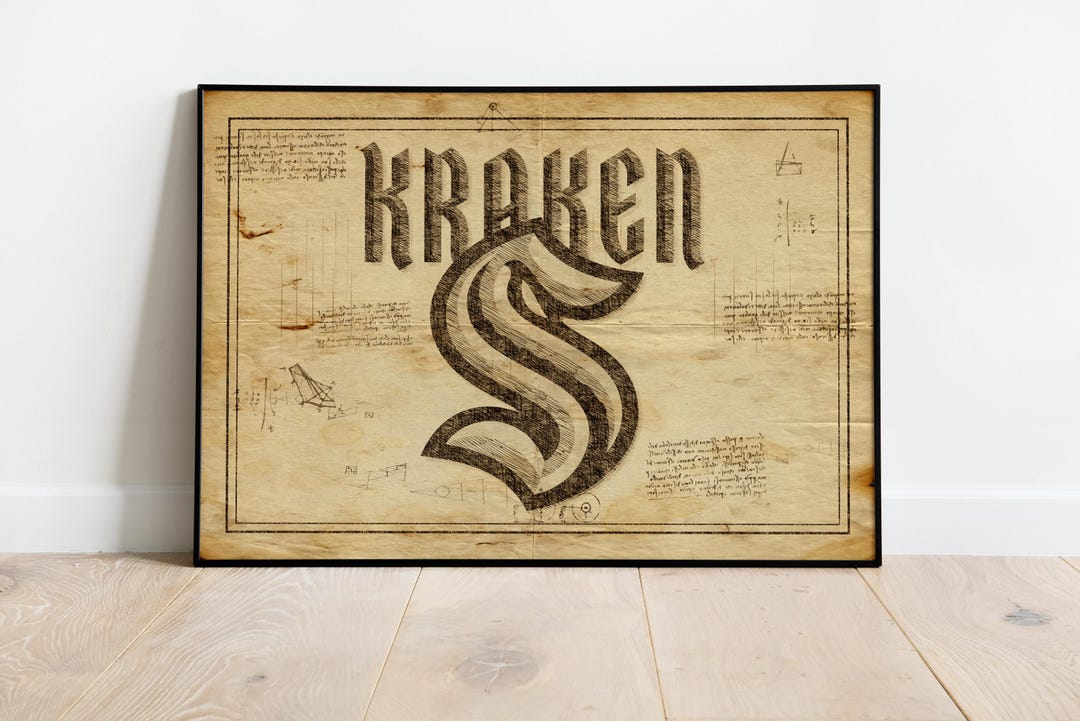 Seattle Kraken Picture, Seattle Kraken Poster, Seattle Kraken, Hockey ...