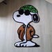 Snoopy Tufted Area Rug, Peanuts Wall Decoration - Etsy