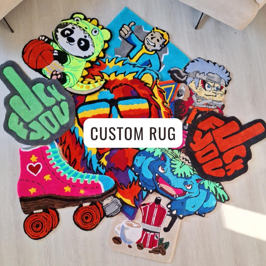 Custom Rug Design / Personalized Rug / Custom Tufted Rug / Customized ...