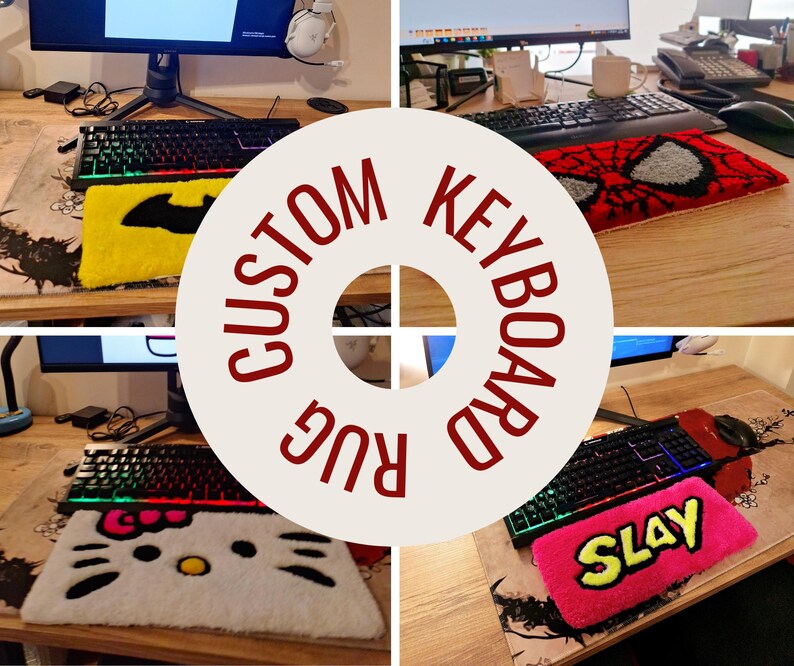 Custom Keyboard Rugs - Comfort Meets Style, Gift Rug, Unique Keyboard ...