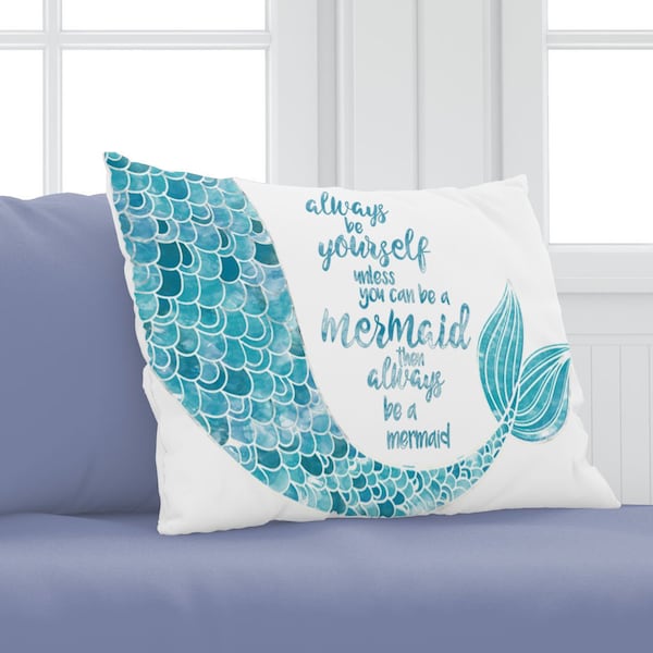Mermaid Pillow - Etsy