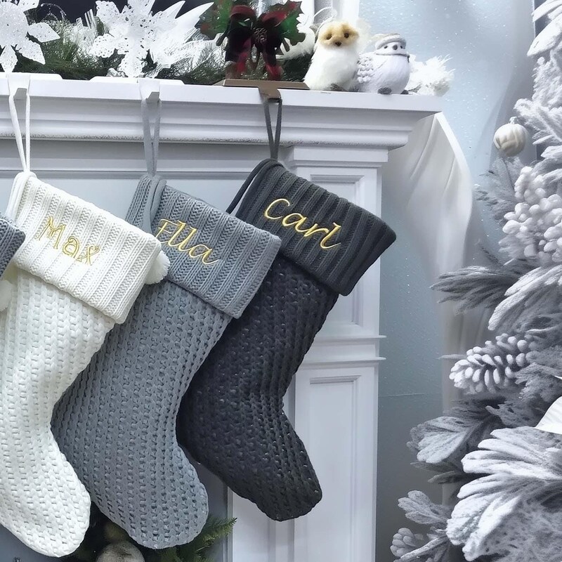 Modern Stocking - Etsy