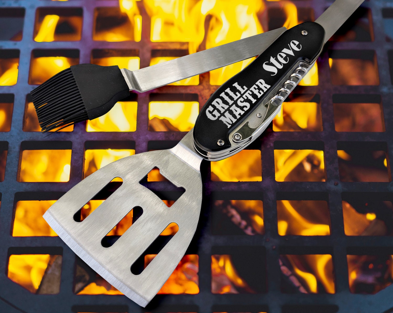 Grill Master Dad Daddy Fathers Day BBQ Multi Tools Kit Father | Etsy