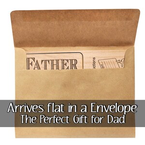 Definition of Father Personalized Fathers Day Wood Greeting Card With ...
