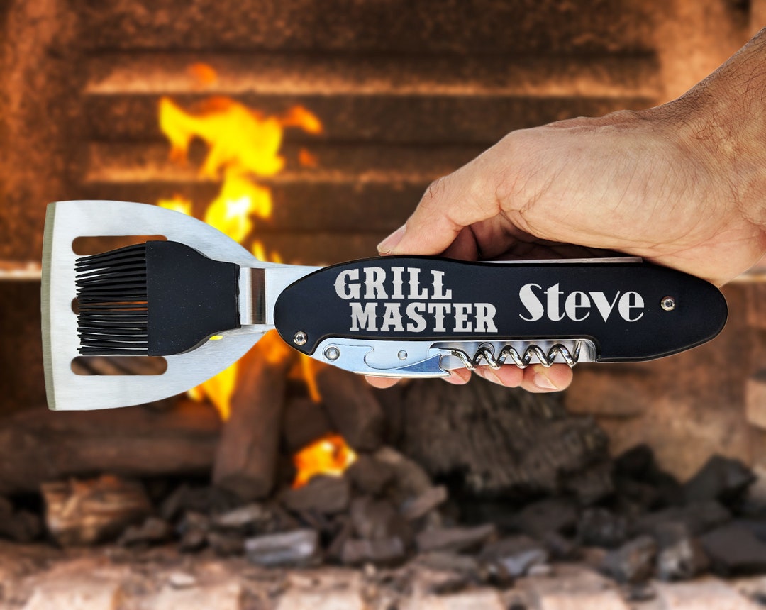 Grill Master Dad Daddy Fathers Day BBQ Multi Tools Kit Father of Bride ...