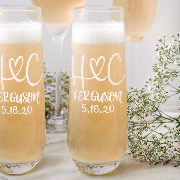 Engraved Glassware - Etsy