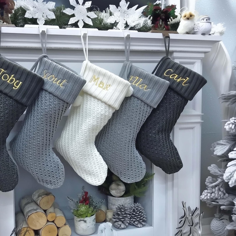 Modern Stocking - Etsy