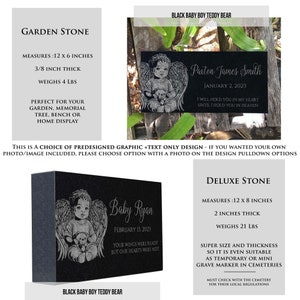 Granite Baby Headstone: Stillborn Pregnancy Loss Keepsake | Baby ...