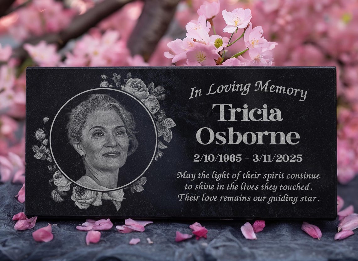 Funeral Portrait Plaque | Obituary Photo Burial Stone | Cemetery Grave ...