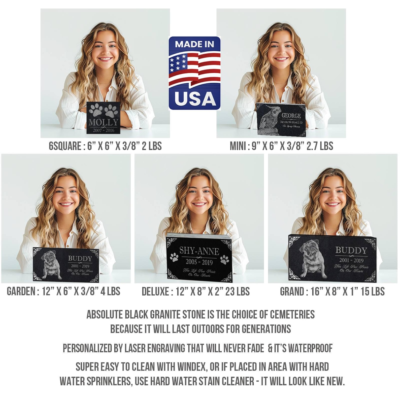 Funeral Portrait Plaque | Obituary Photo Burial Stone | Cemetery Grave ...