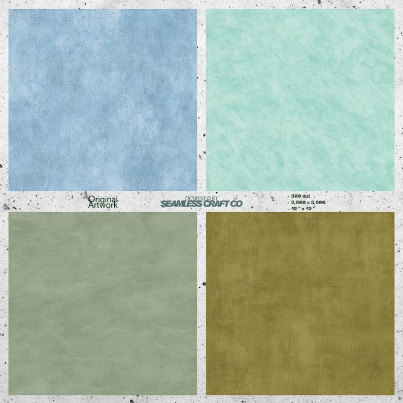 Earth Tone Seamless Paper Textures: Pastel Stone Wash Digital ...