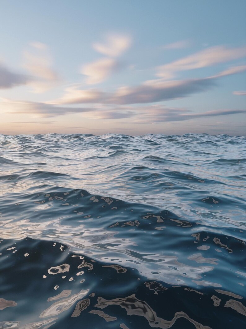 Ocean Water Texture – Realistic Sea Surface Background - Etsy