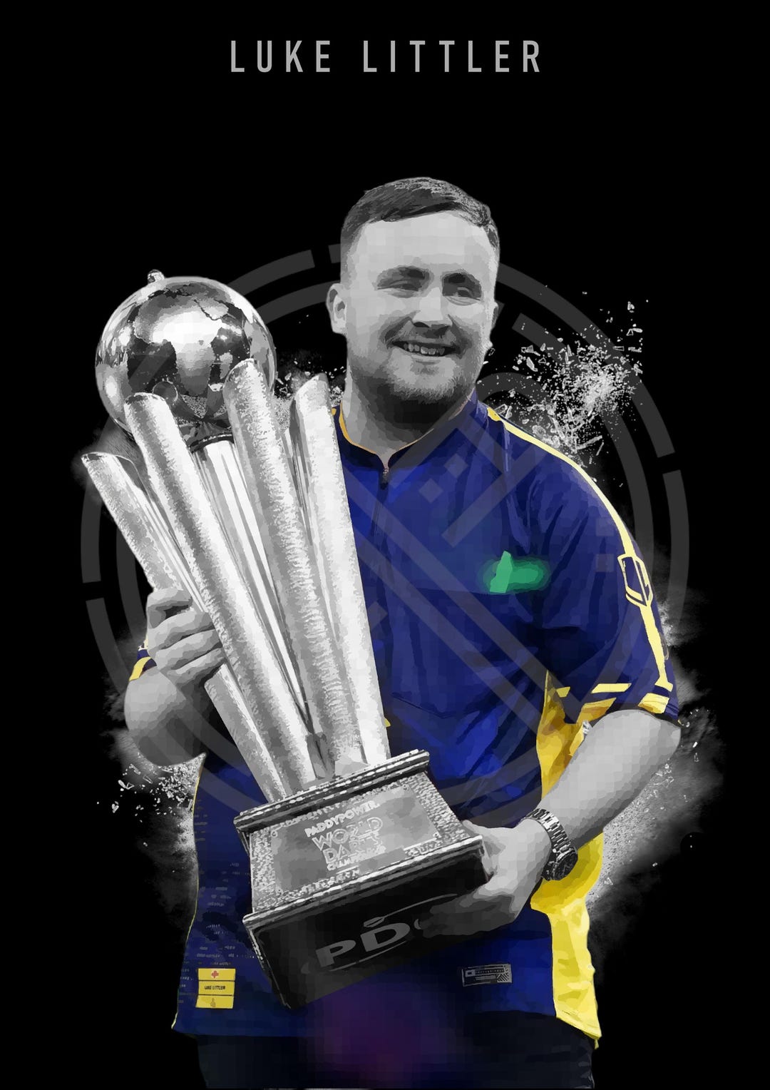 Luke Littler Poster Picture Darts A3 - Etsy UK