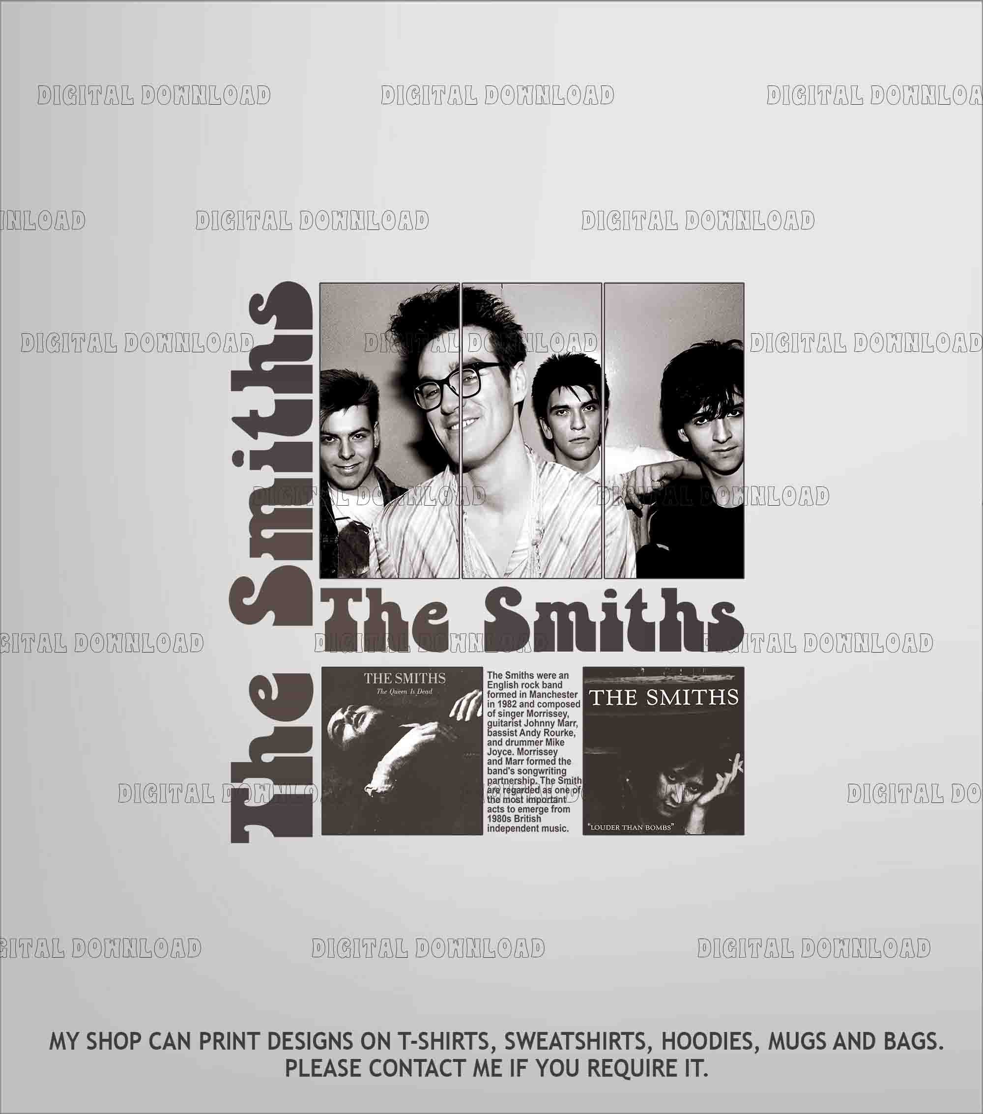 The Smiths PNG, the Queen is Dead PNG, the Smiths T-shirt Design, the ...