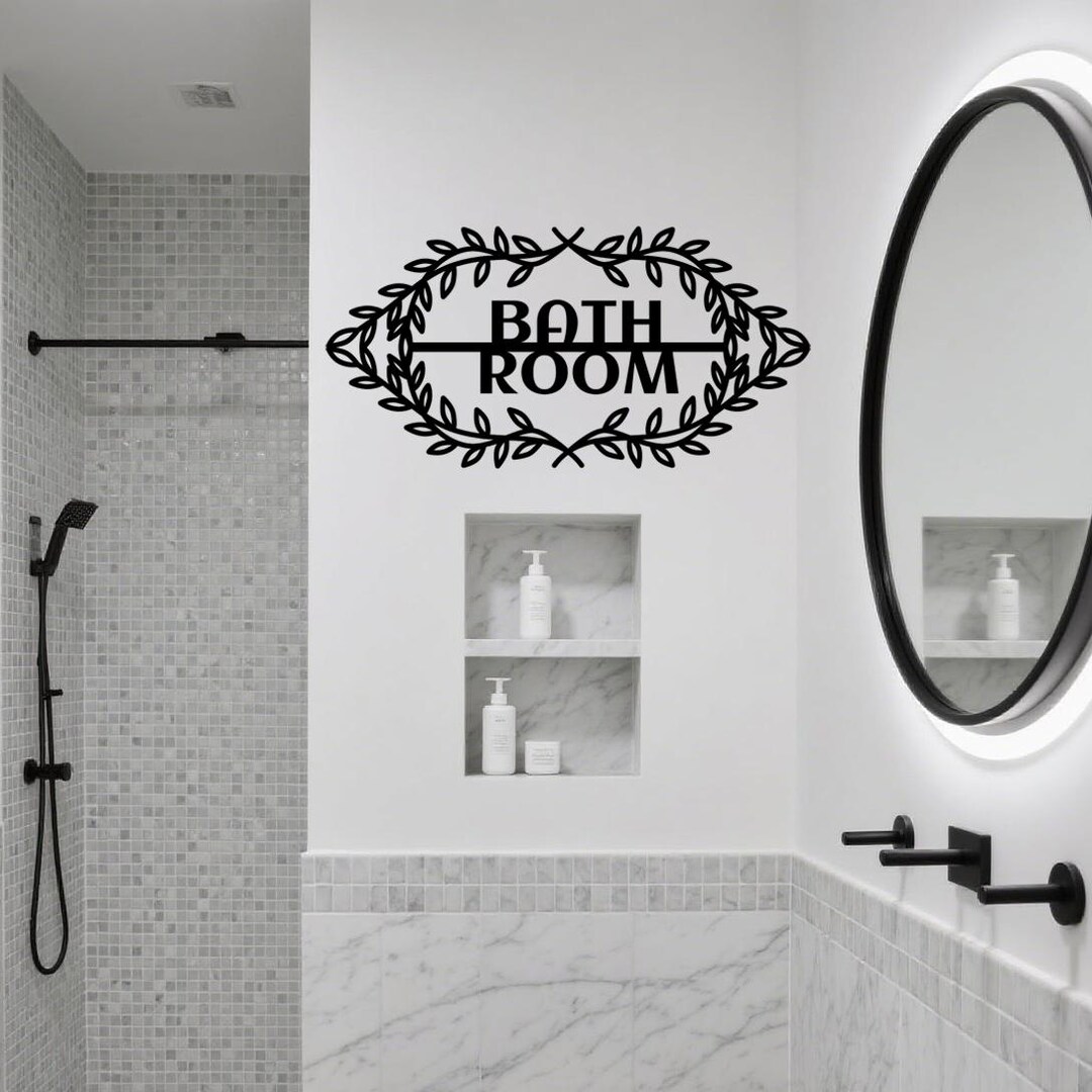 Room Sign Metal Wall Art,laundry/bath/pantry/kitchen Room Decor,custom ...