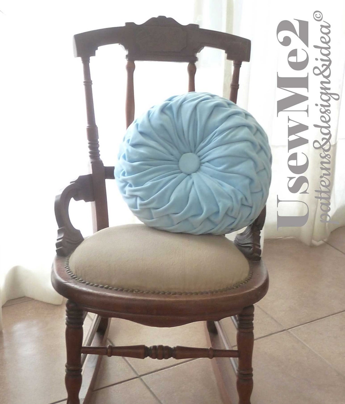 Smock Pillow Sewing Pattern PDF Decorative Sewing Smocked - Etsy