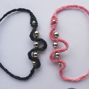 Macrame Bracelet Tutorial - Snake Bracelet Micro Macrame Jewelty ...
