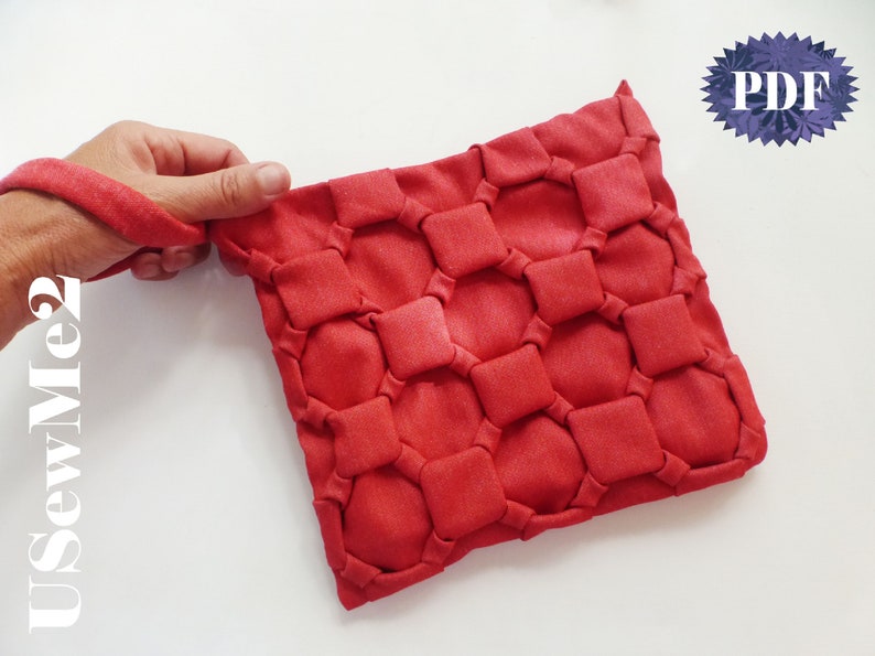 Smock Purse Sewing Pattern PDF NET Hand Bag Canadian - Etsy