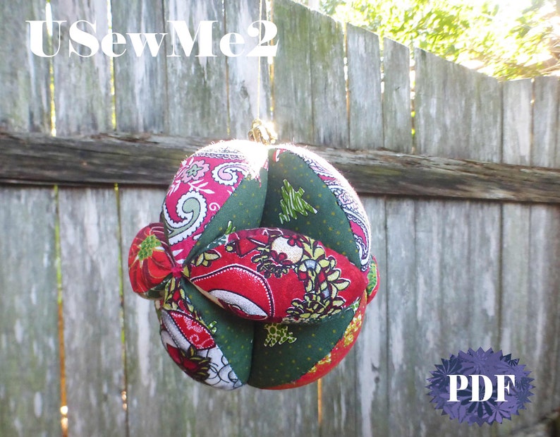 Puzzle Ball Pattern - Any SIZE Sew Fabric Tutorial - Fabric Ball Toy ...