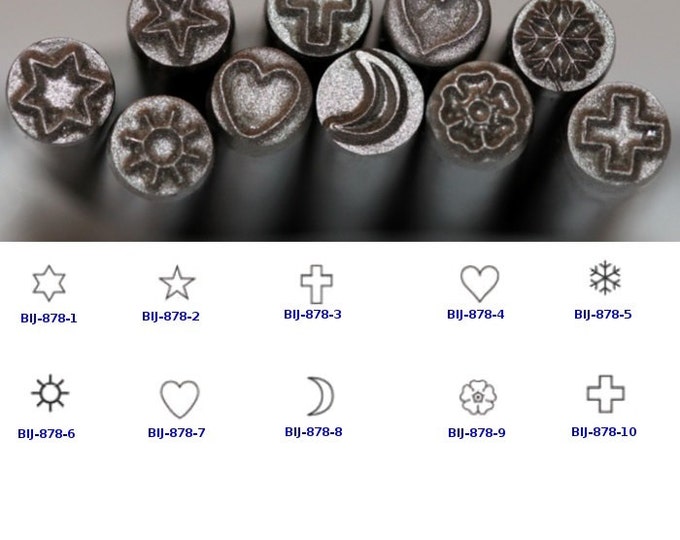 KENT 5.0mm Religious Symbols Precision Design Metal Punch Stamps Sold ...