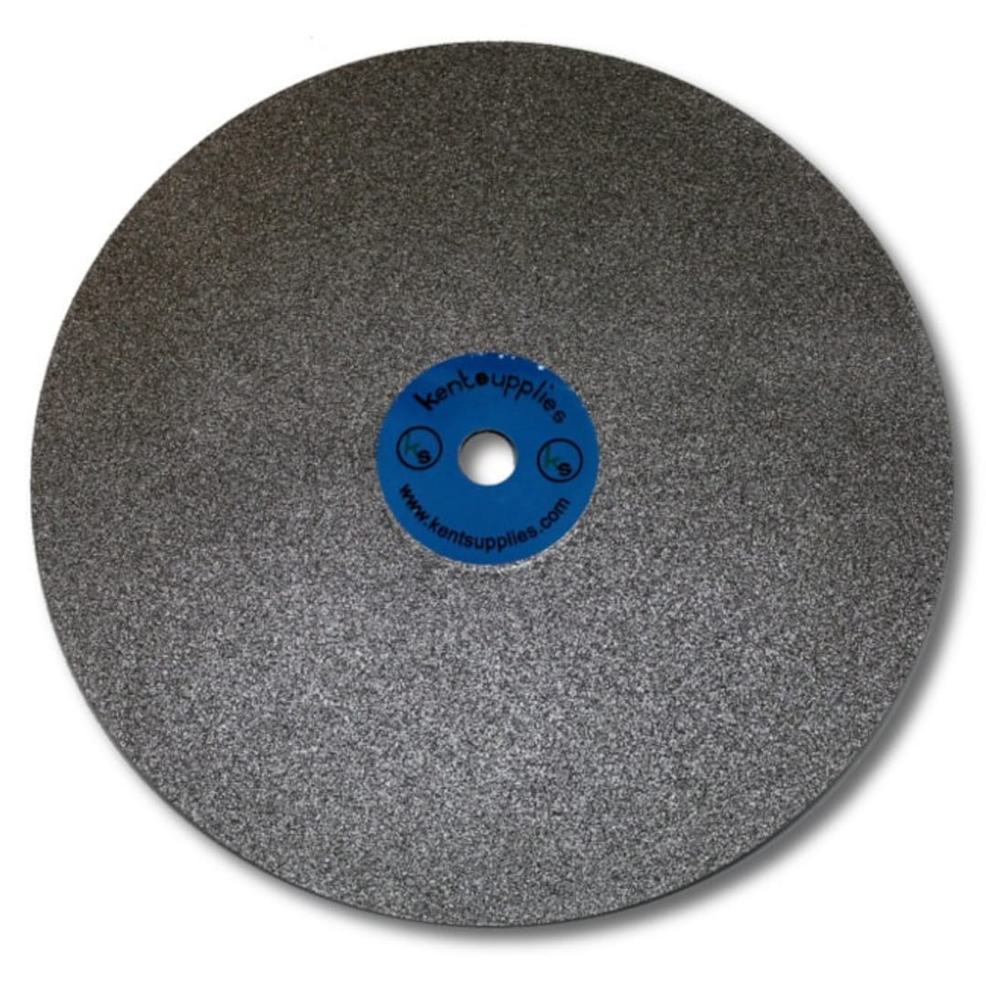 KENT 8 Inch Diameter Electroplated Diamond Coated Flat Lap Disc ...