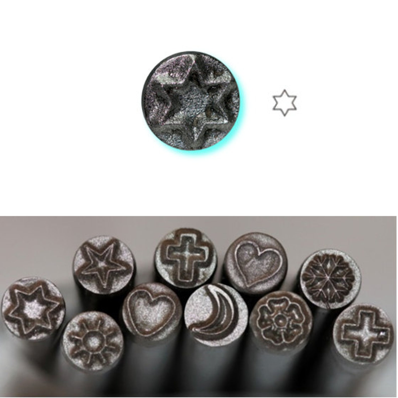 KENT 5.0mm Religious Symbols Precision Design Metal Punch | Etsy