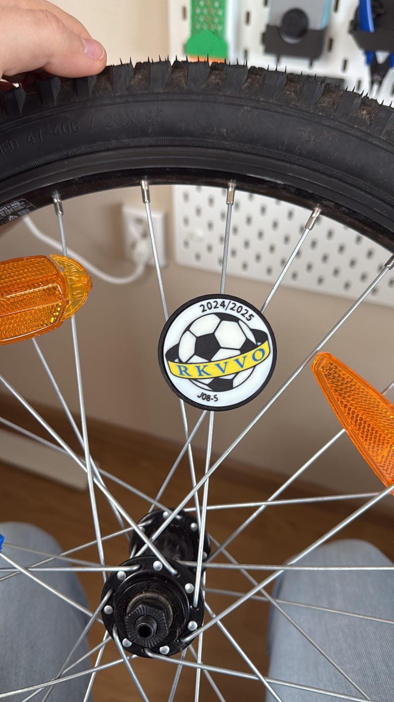 Custom 3d-printed Bicycle Spoke Clips – Personalize Your Bike With Fun ...