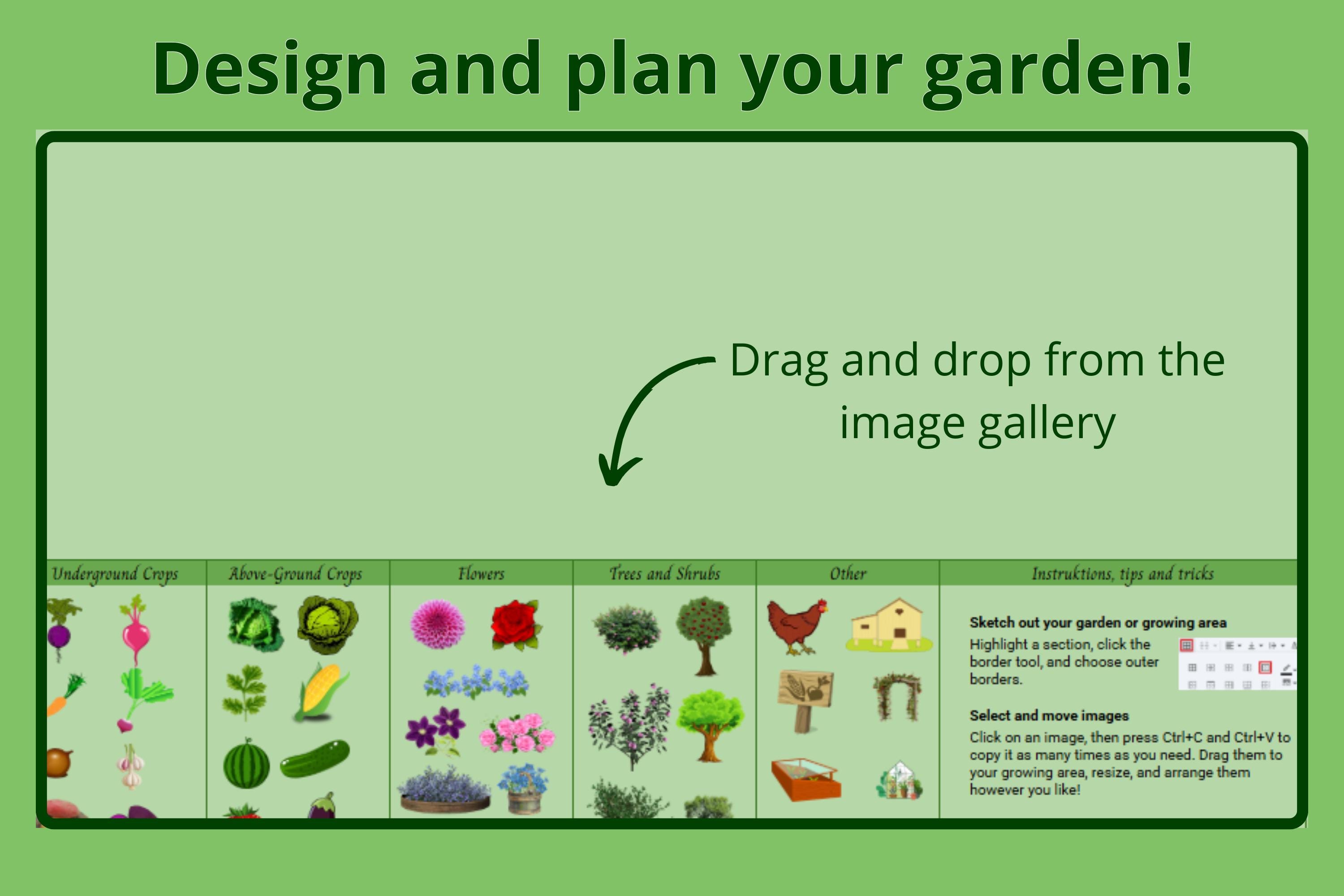 The Ultimate Vegetable Garden Planner for Google Spreadsheet - Sowing ...