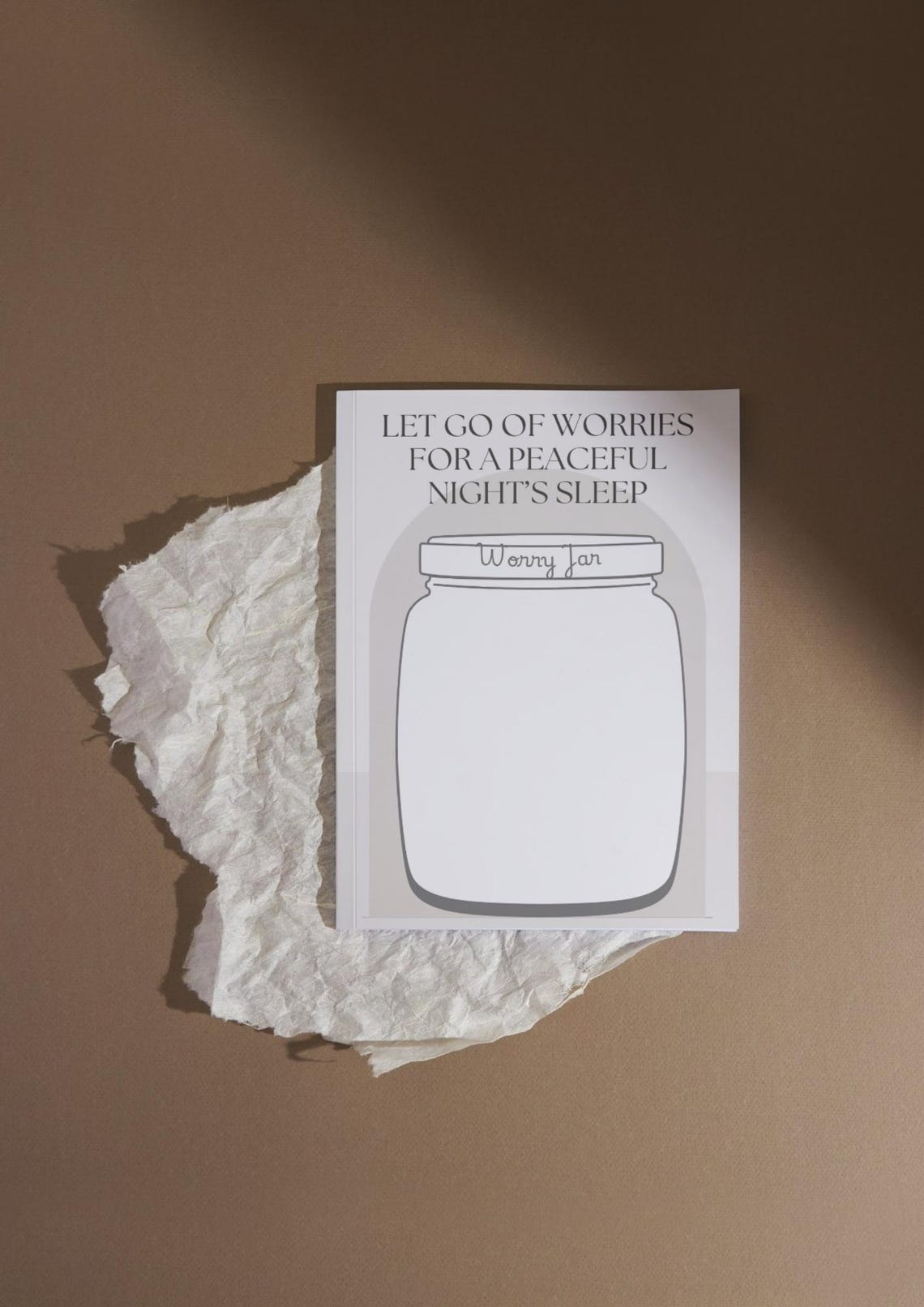 Worry Jar Printable| Anxiety Activity| Mindfulness Worksheet | Sleep ...