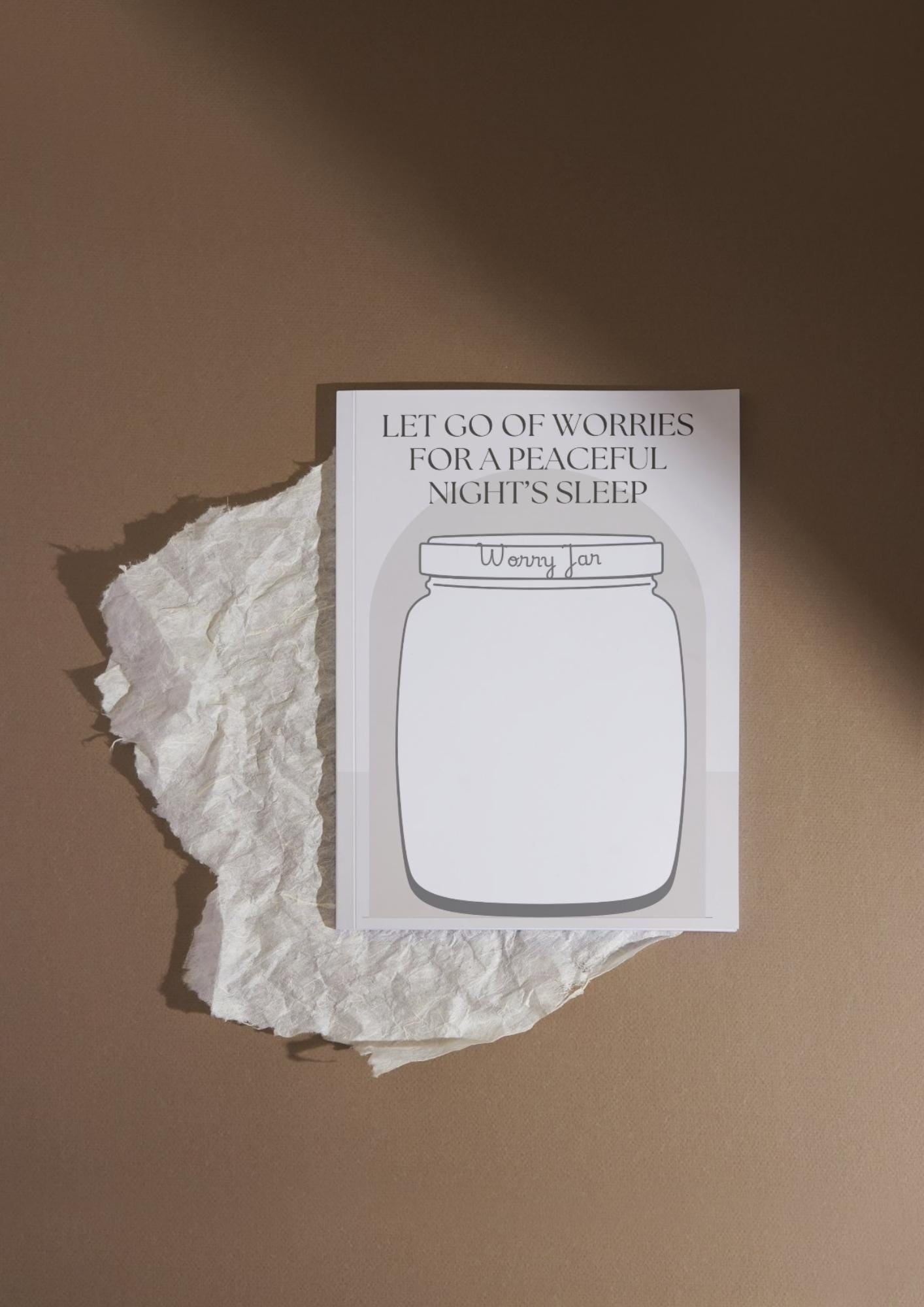 Worry Jar Printable| Anxiety Activity| Mindfulness Worksheet | Sleep ...