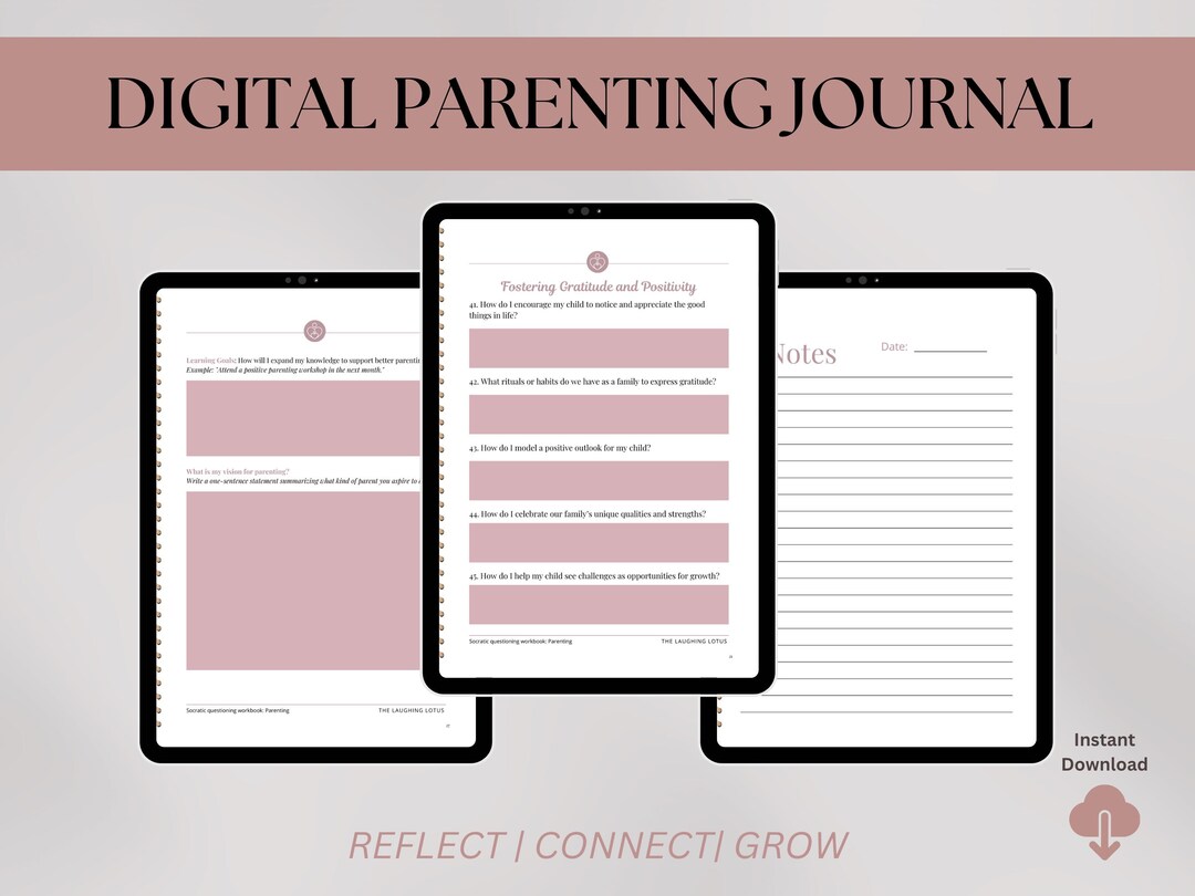 Digital Journal|socratic Questioning| Digital Notebook|workbook for ...
