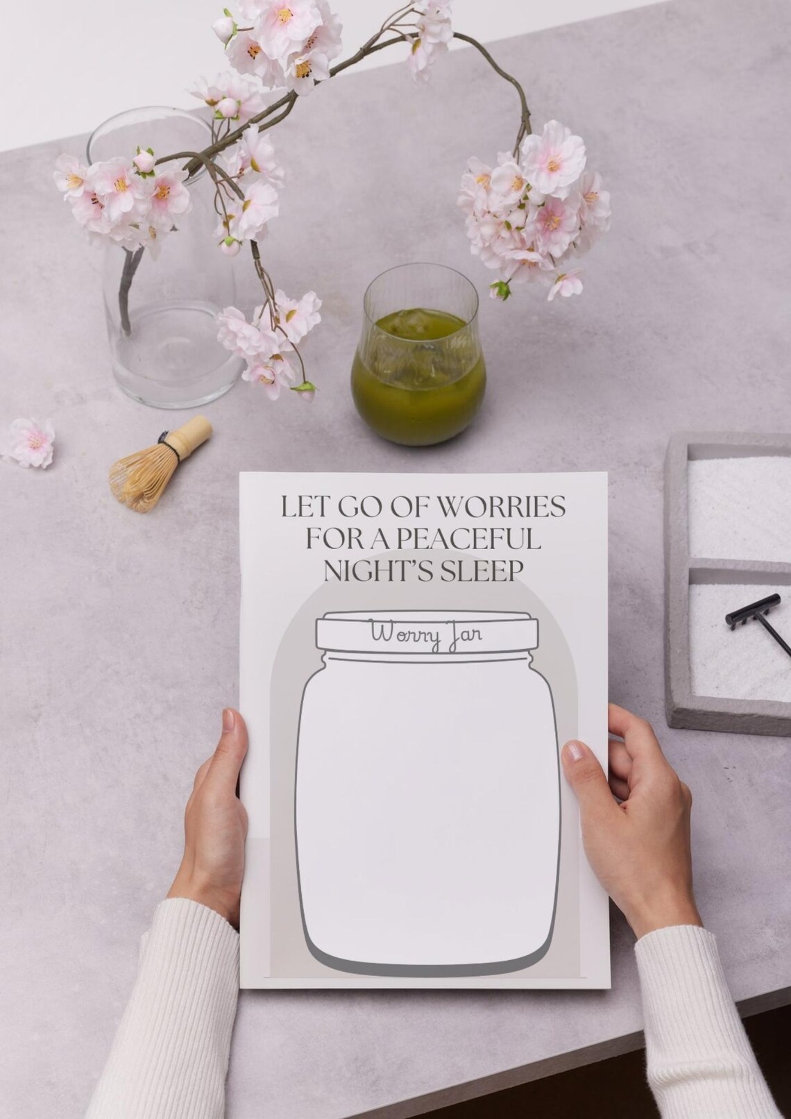 Worry Jar Printable| Anxiety Activity| Mindfulness Worksheet | Sleep ...