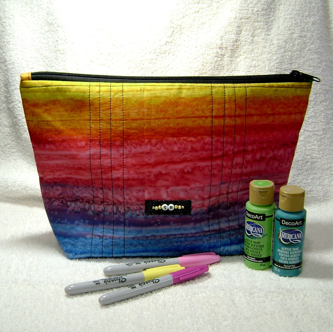 Extra Large Zipper Pouch Zipper Pouch Sapphire Realms Storage Pouch ...