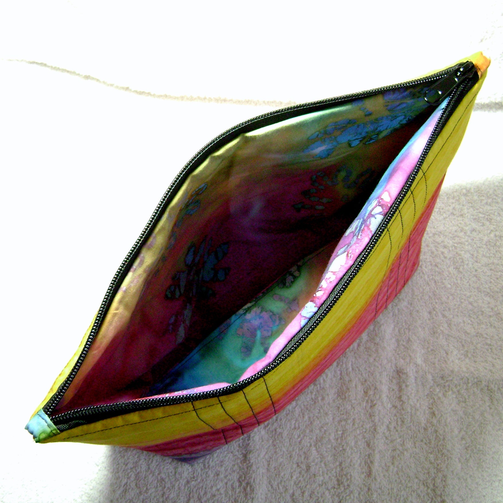 Extra Large Zipper Pouch Zipper Pouch Sapphire Realms Storage Pouch ...