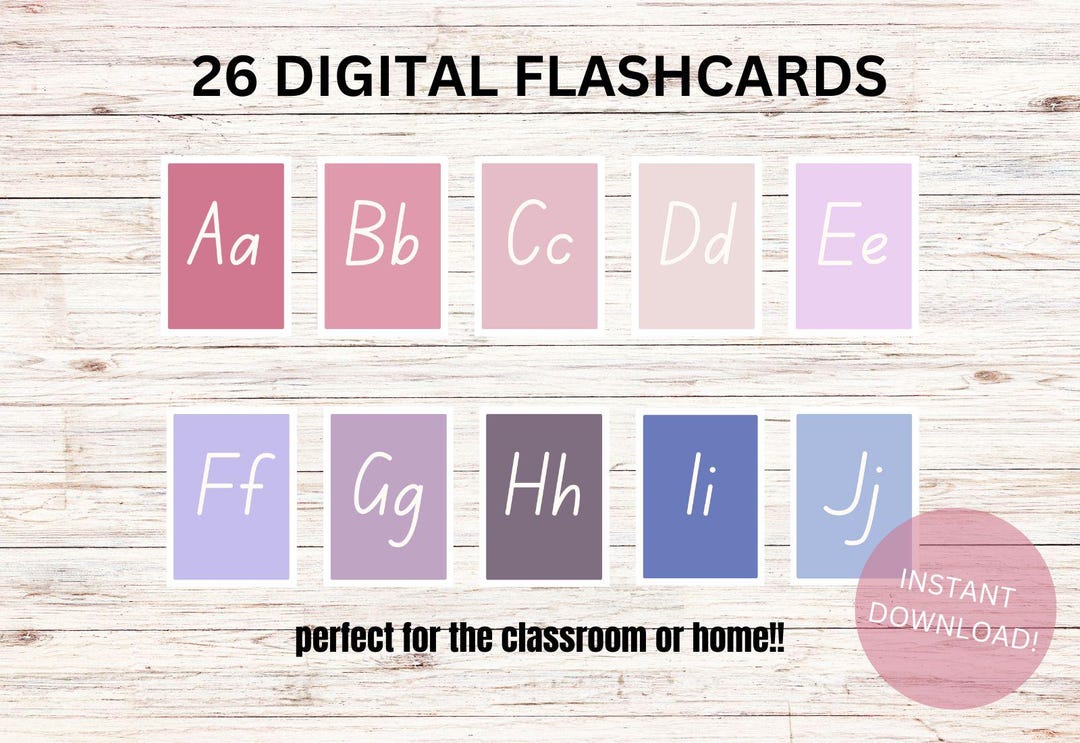Learning Flash Cards | Alphabet Cards | Preschool Learning | at Home ...