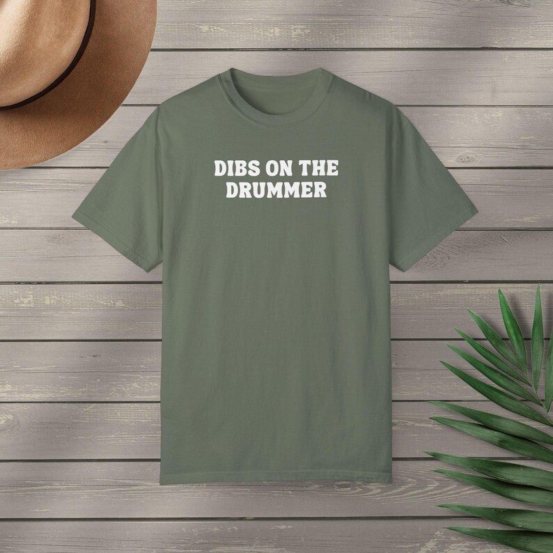 Dibs on the Drummer Shirt, Band Member Shirt, Gift for Drummer Wife ...