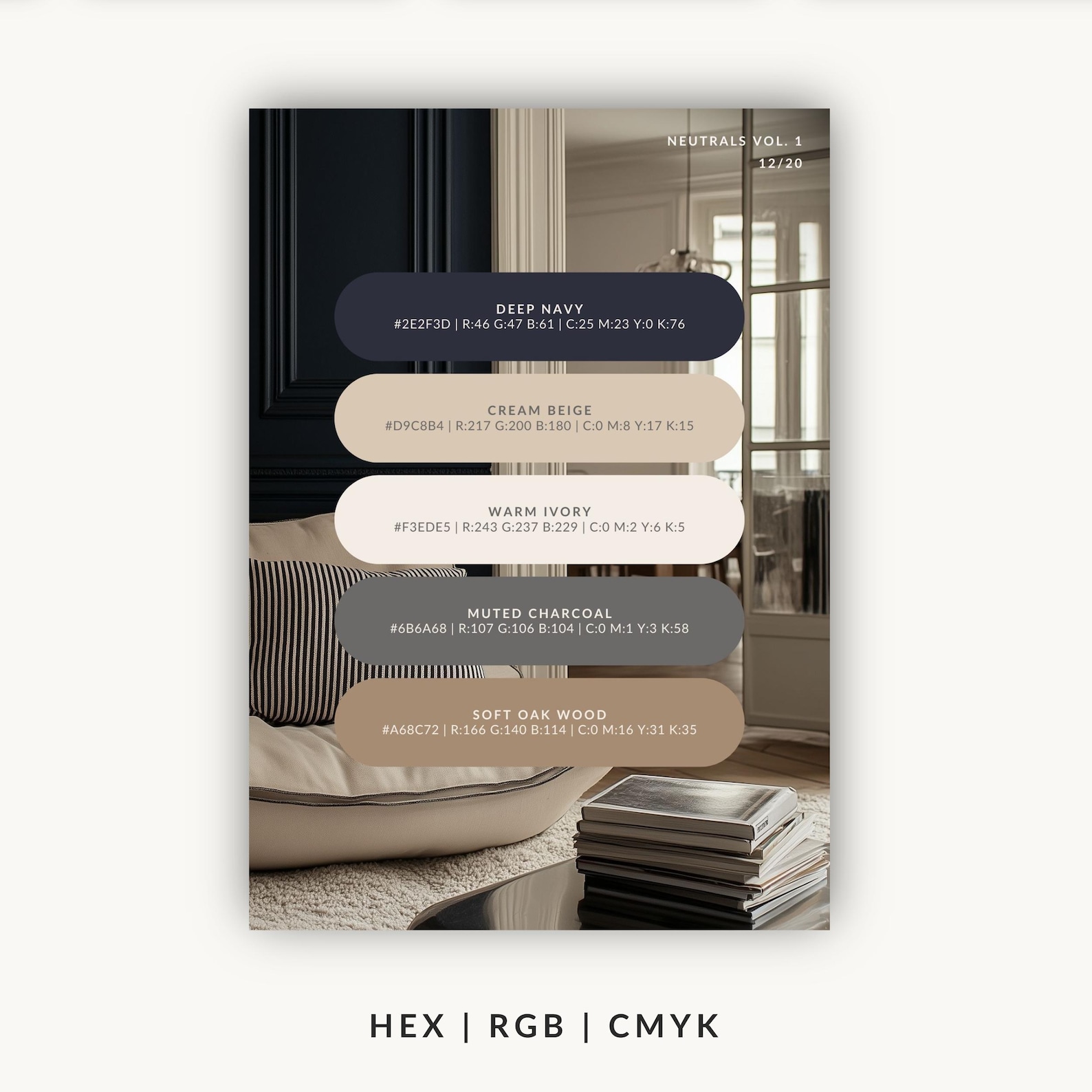 20 Natural Color Palettes – Earthy Tones | PDF Download With Hex, Rgb ...