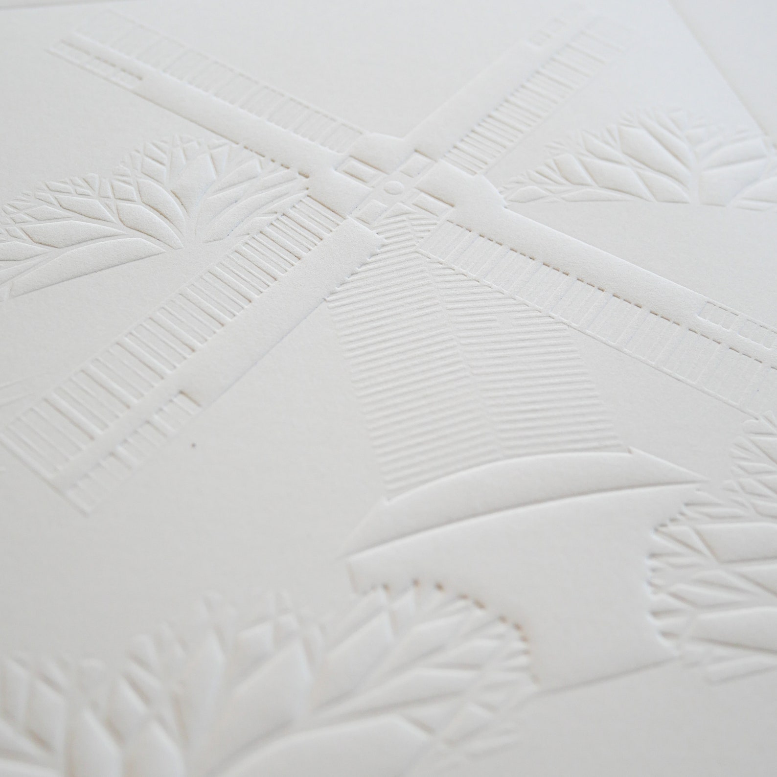 Embossed Fox on the Downs - Etsy