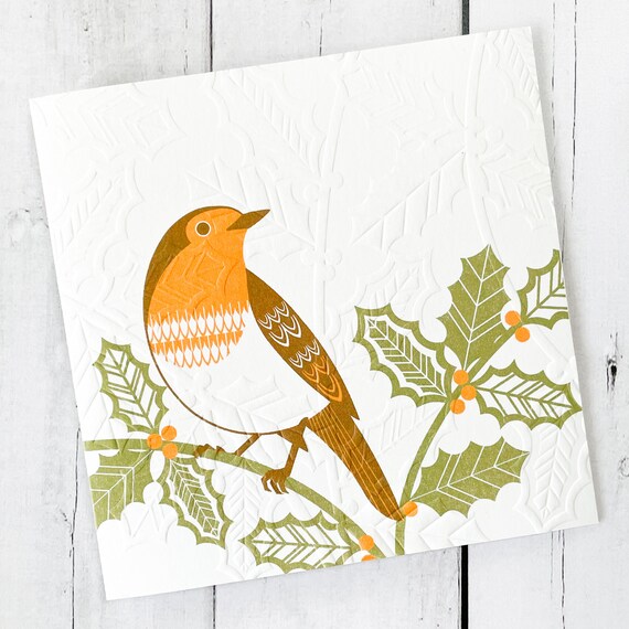 Robin Hand Card