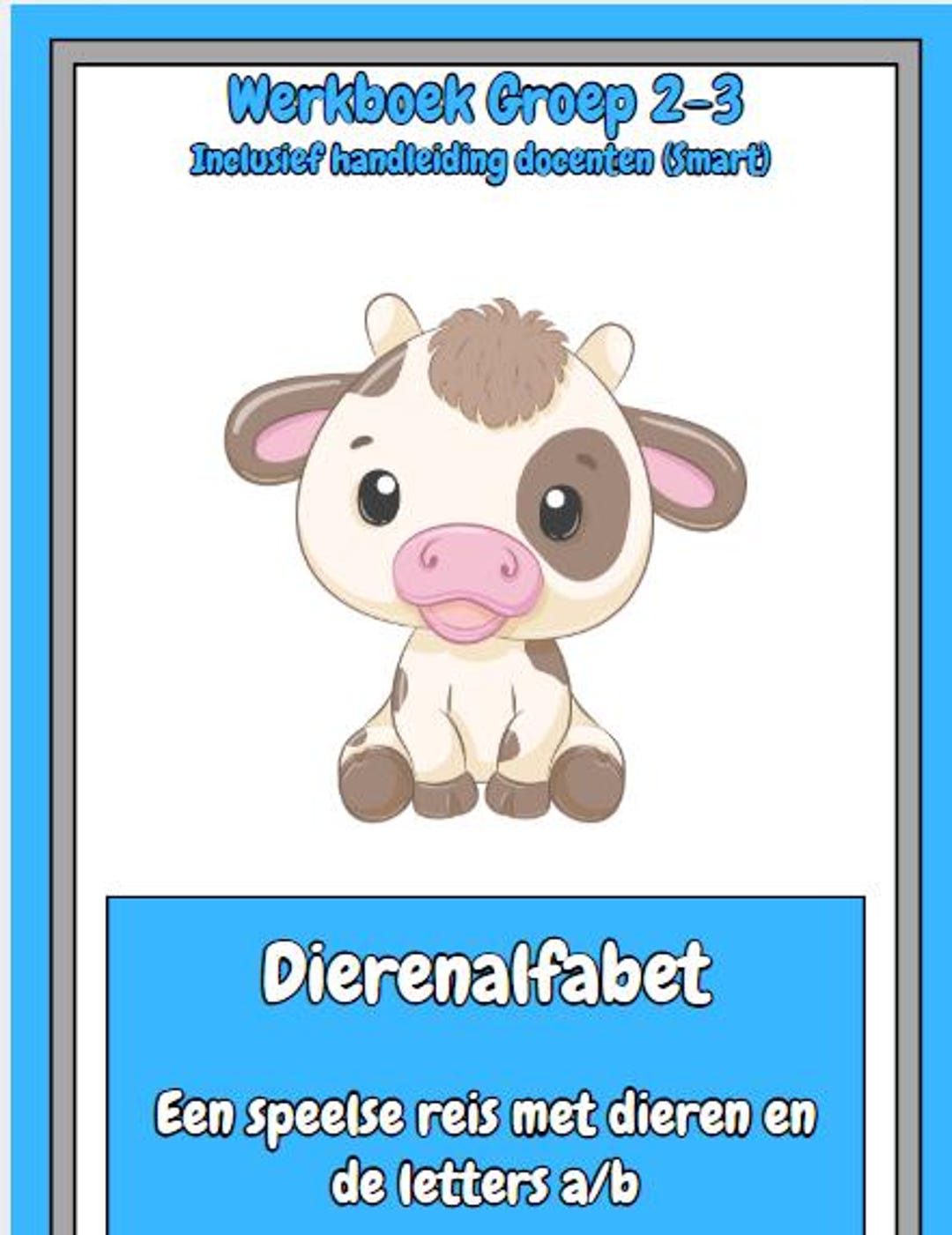 Workbook Animals on a Journey Letters Group 2-3 Educational Assignments ...