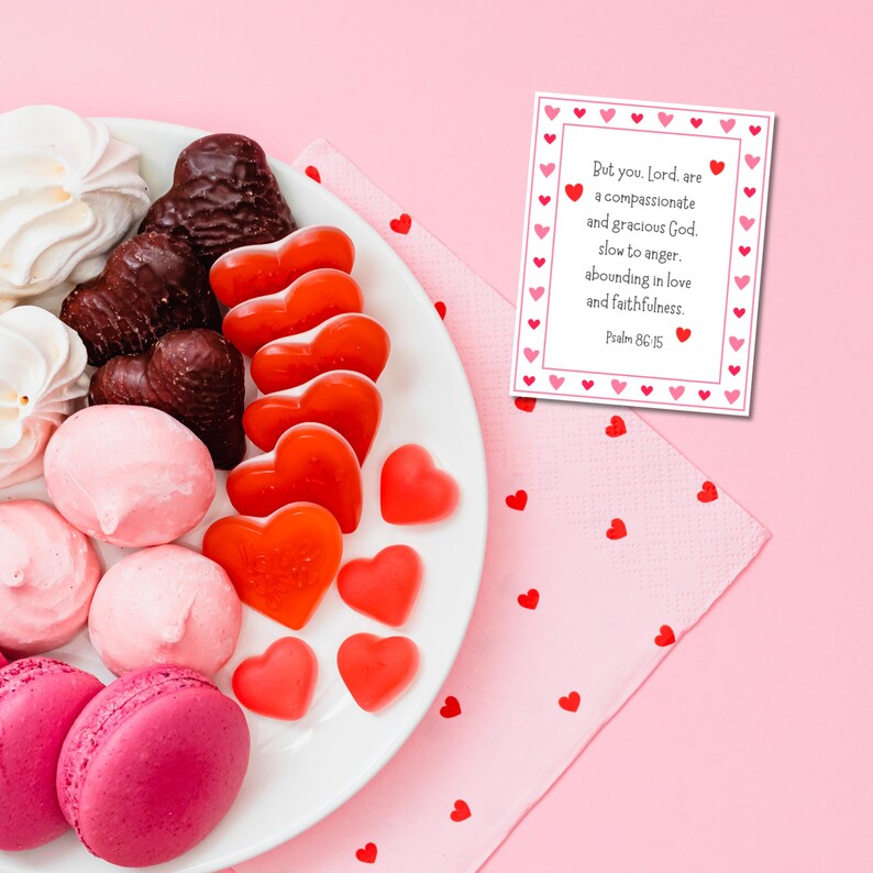 Christian Valentines Cards (set of 12) - Printable | Chrisitan ...