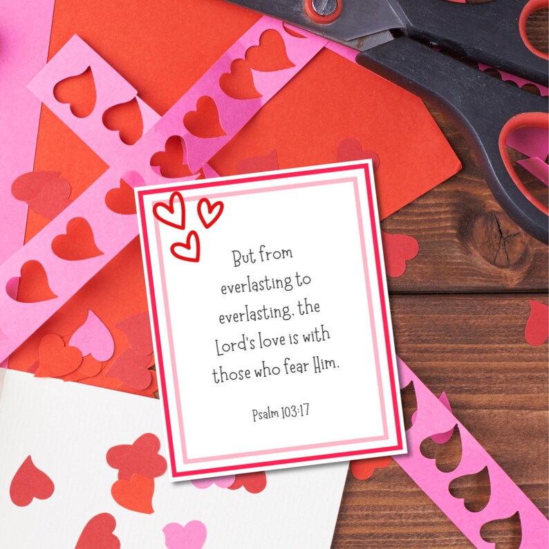 Christian Valentines Cards (set of 12) - Printable | Chrisitan ...