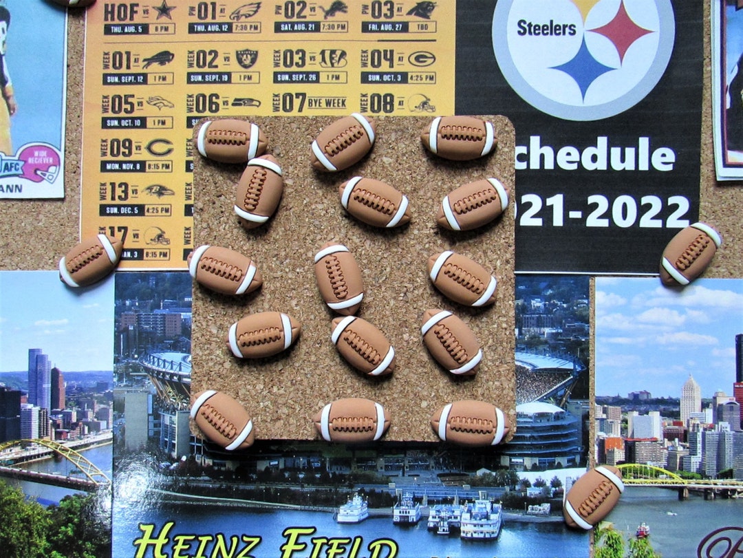 15 Football Push Pins Athletic Dorm Room Decor Mix & Match - Etsy