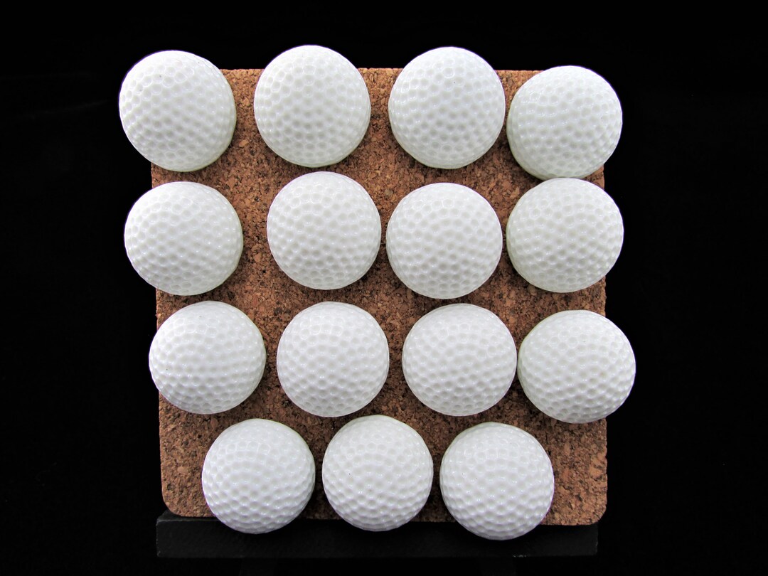 15 Golf Ball Thumb Tacks, Golf Office Supplies Coach Appreciation ...