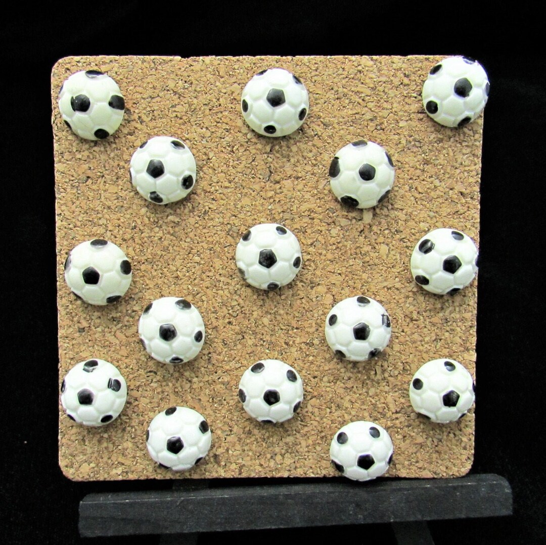 15 Soccer Push Pins for Sports Bulletin Board Decor, Coach Dad and ...